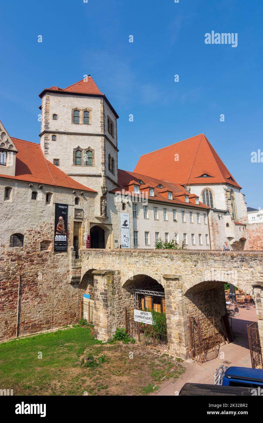 Halle (Saale): art museum Kunstmuseum Moritzburg Castle in , Sachsen ...