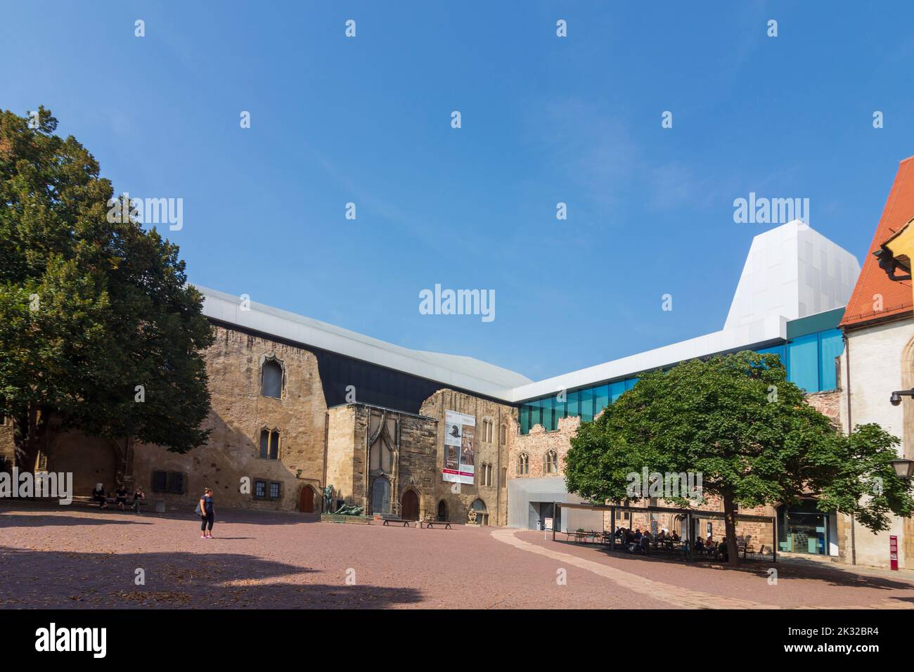 Halle (Saale): art museum Kunstmuseum Moritzburg Castle in , Sachsen ...