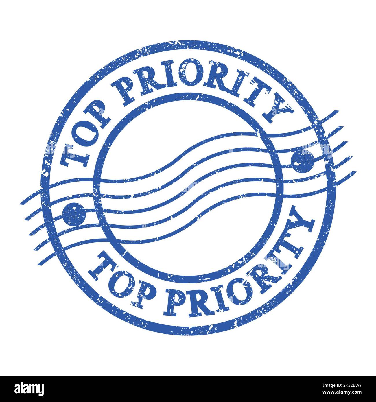 Top priority stamp hi-res stock photography and images - Alamy
