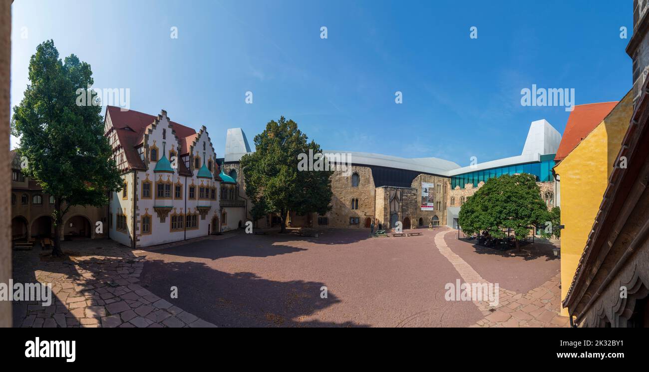 Halle (Saale): art museum Kunstmuseum Moritzburg Castle in , Sachsen ...