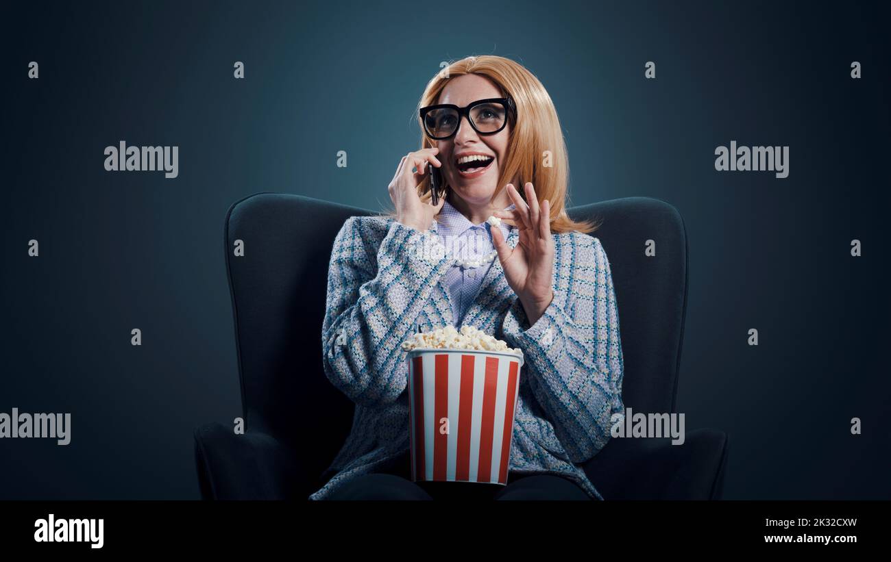 Phone call disturbing hi-res stock photography and images - Alamy