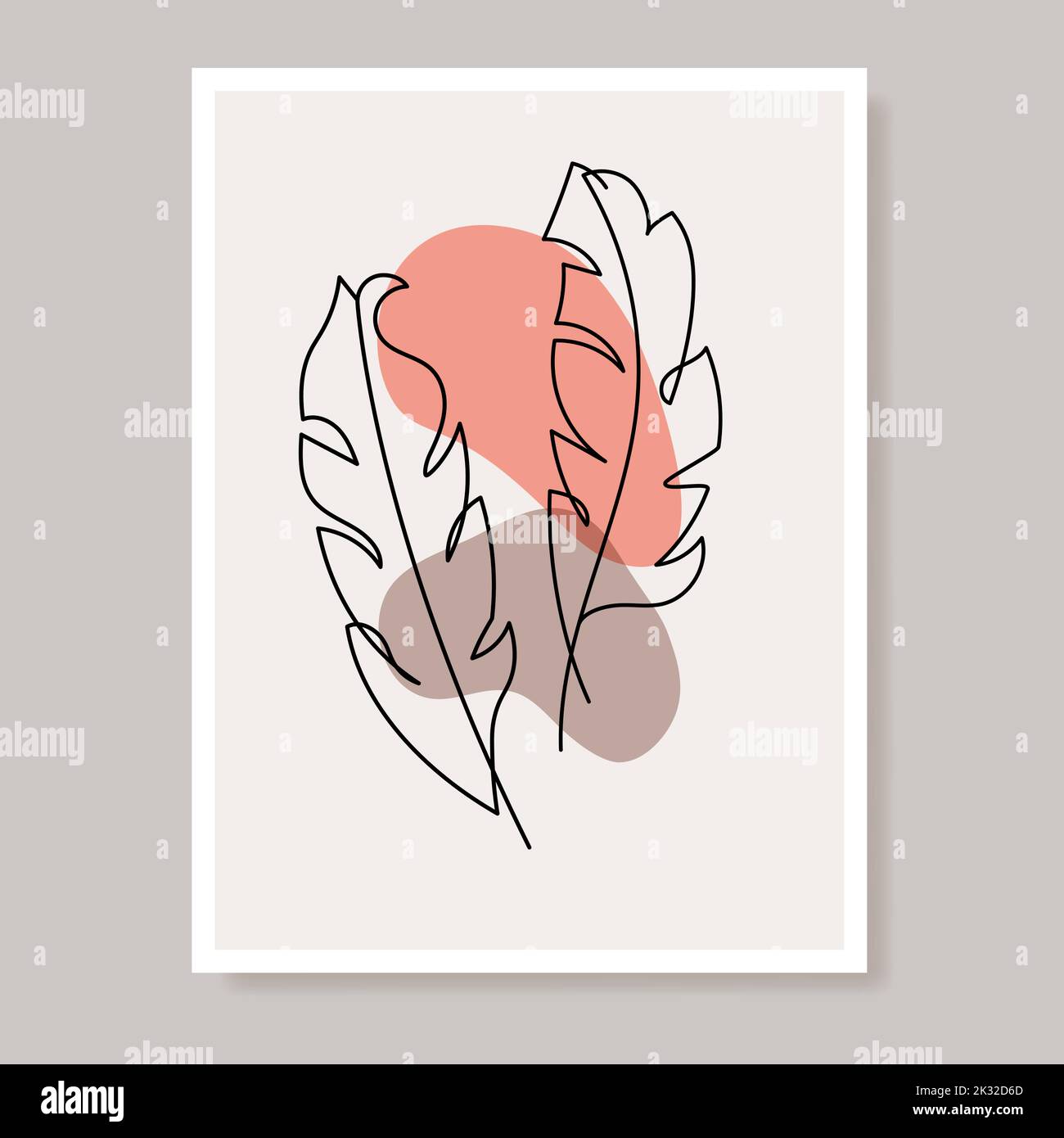 Abstract contemporary flower minimal modern vector design. Minimal ...