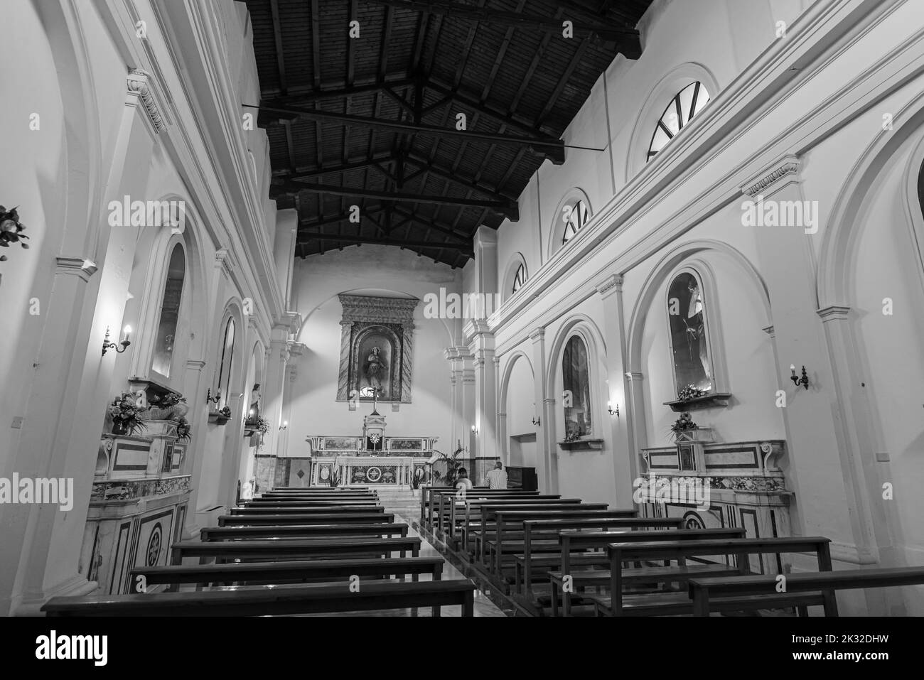The Church of the Immaculate Conception was razed to the ground by the ...
