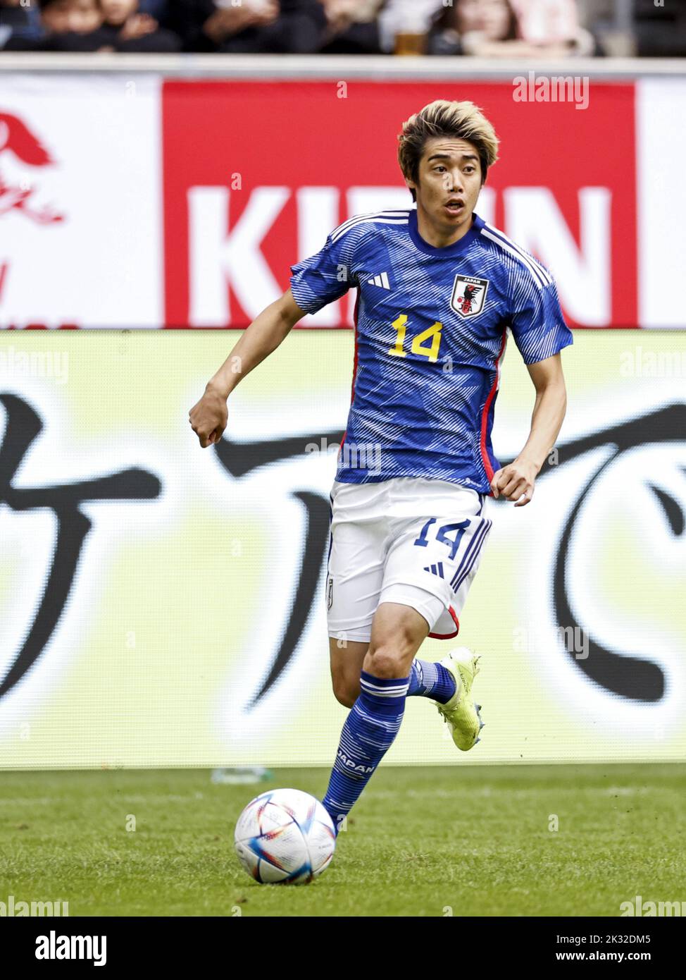 DUSSELDORF - Junya Ito of Japan during the International Friendly Match ...