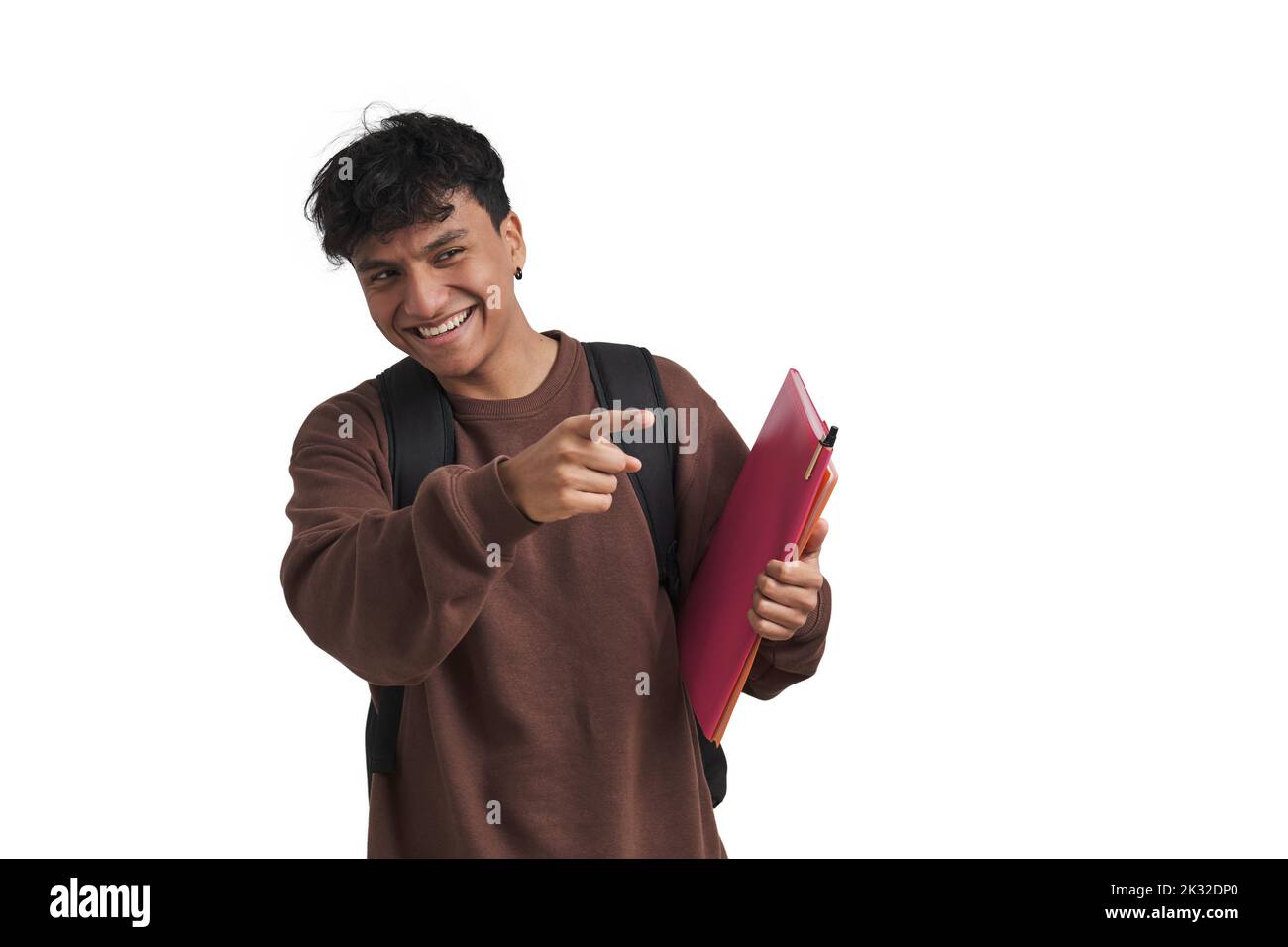 Person Pointing At Someone Else