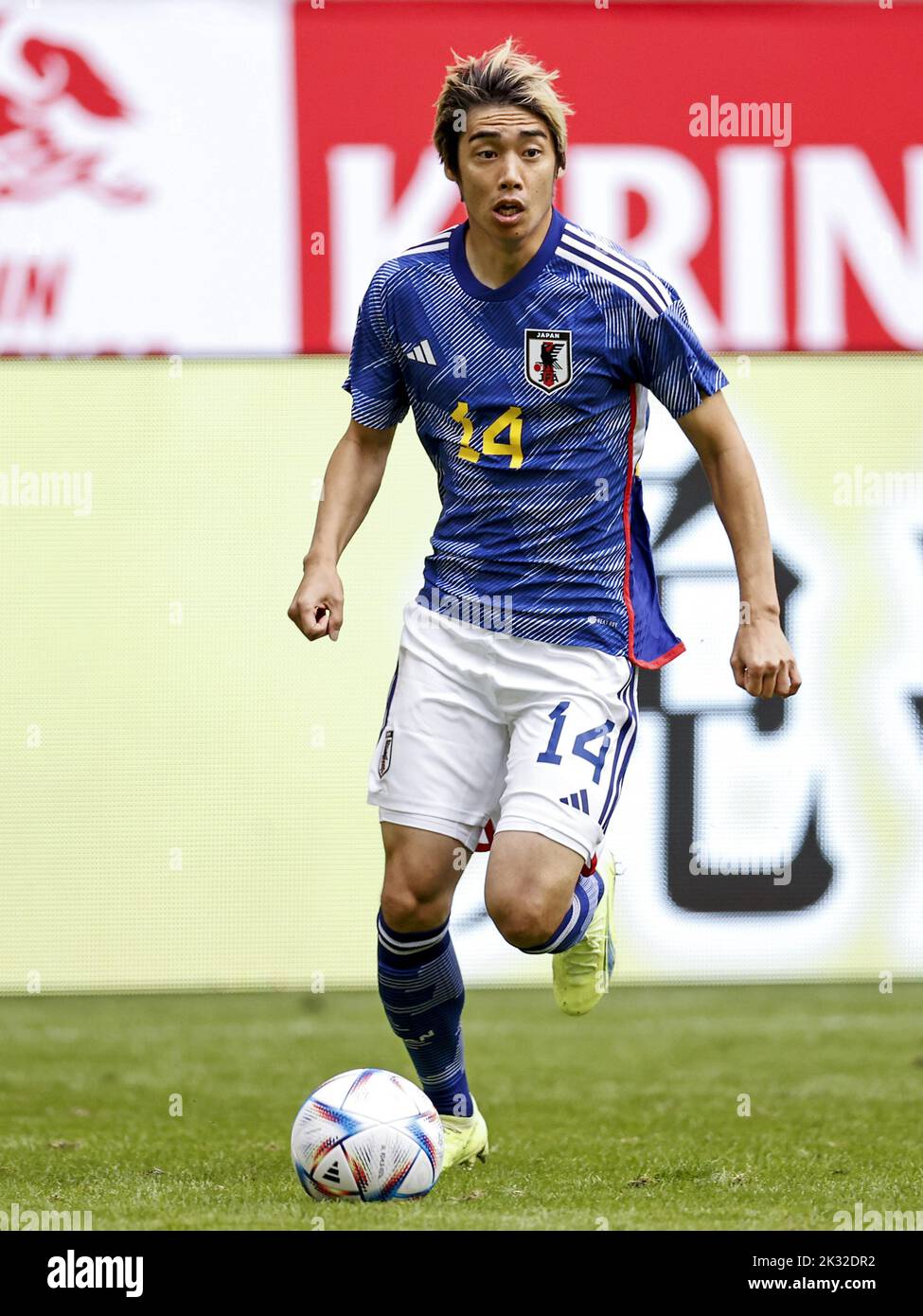 DUSSELDORF - Junya Ito of Japan during the International Friendly Match ...