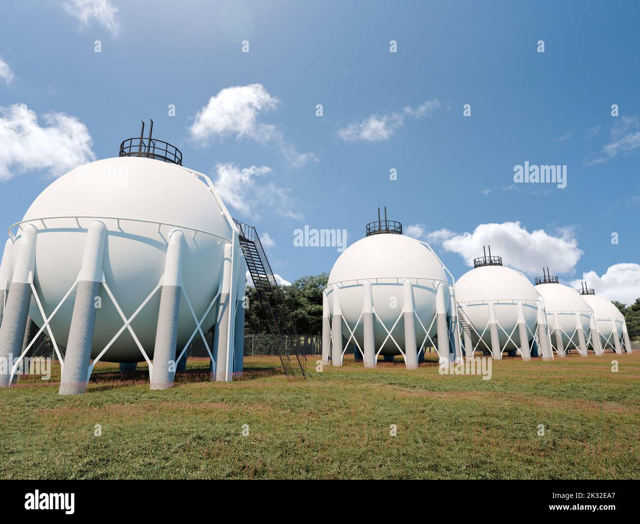 Lng storage plant hi-res stock photography and images - Alamy