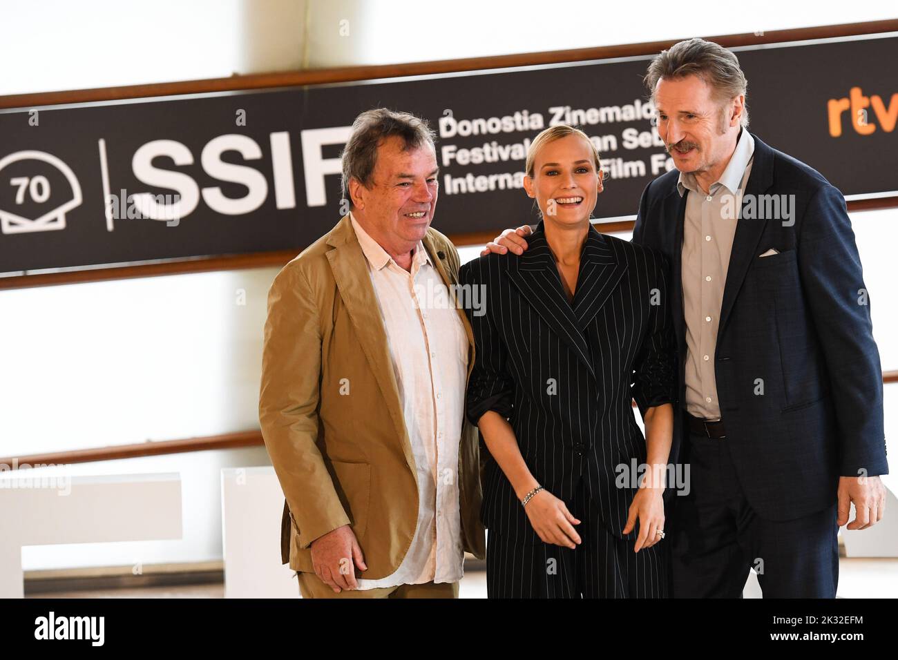 San Sebastian, Spain. 24th September 2022. Neil Jordan, Diane Kruger ...