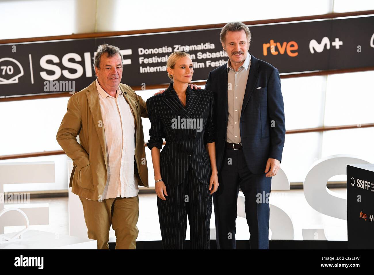 San Sebastian, Spain. 24th September 2022. Neil Jordan, Diane Kruger ...