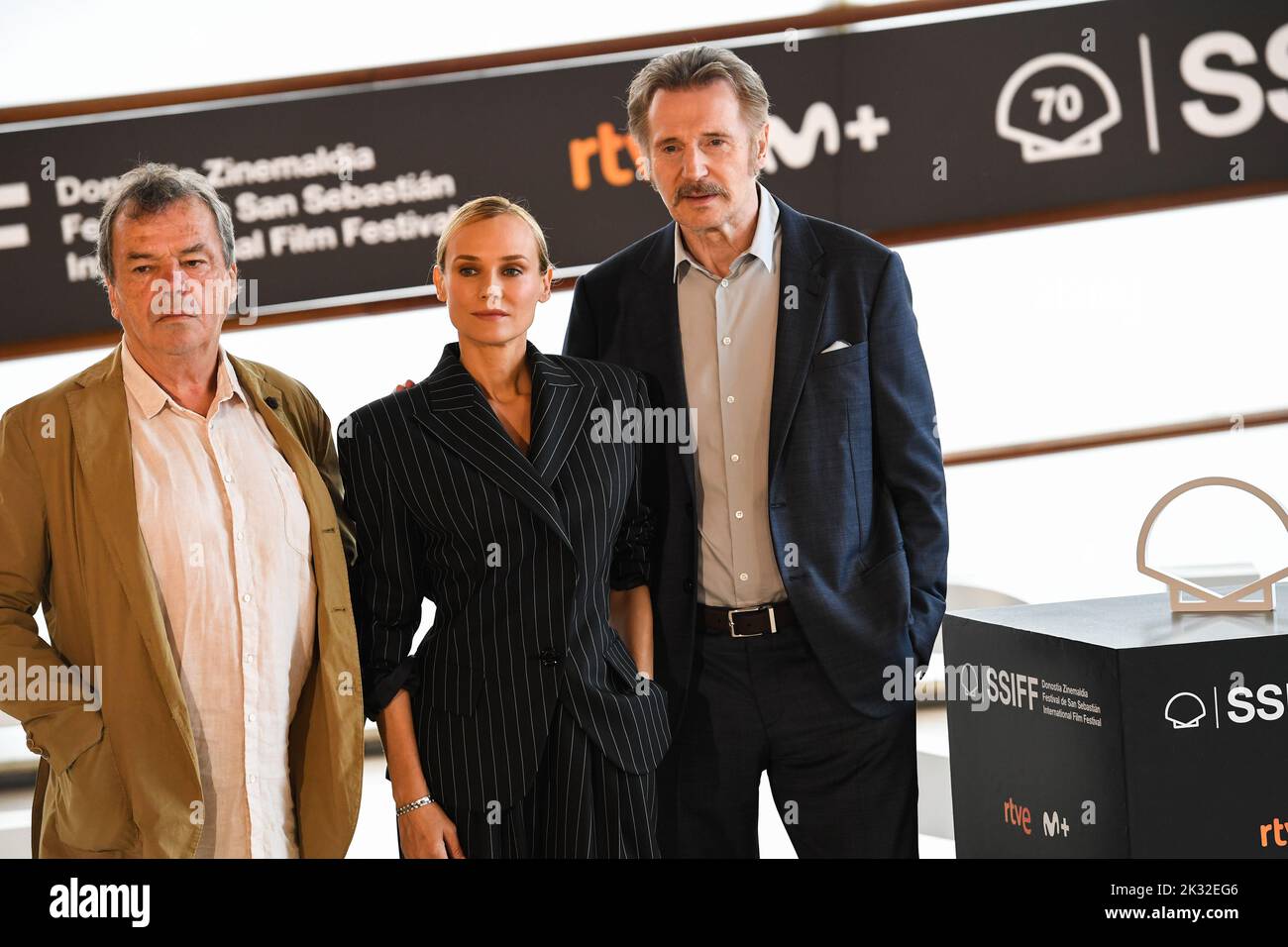San Sebastian, Spain. 24th September 2022. Neil Jordan, Diane Kruger ...