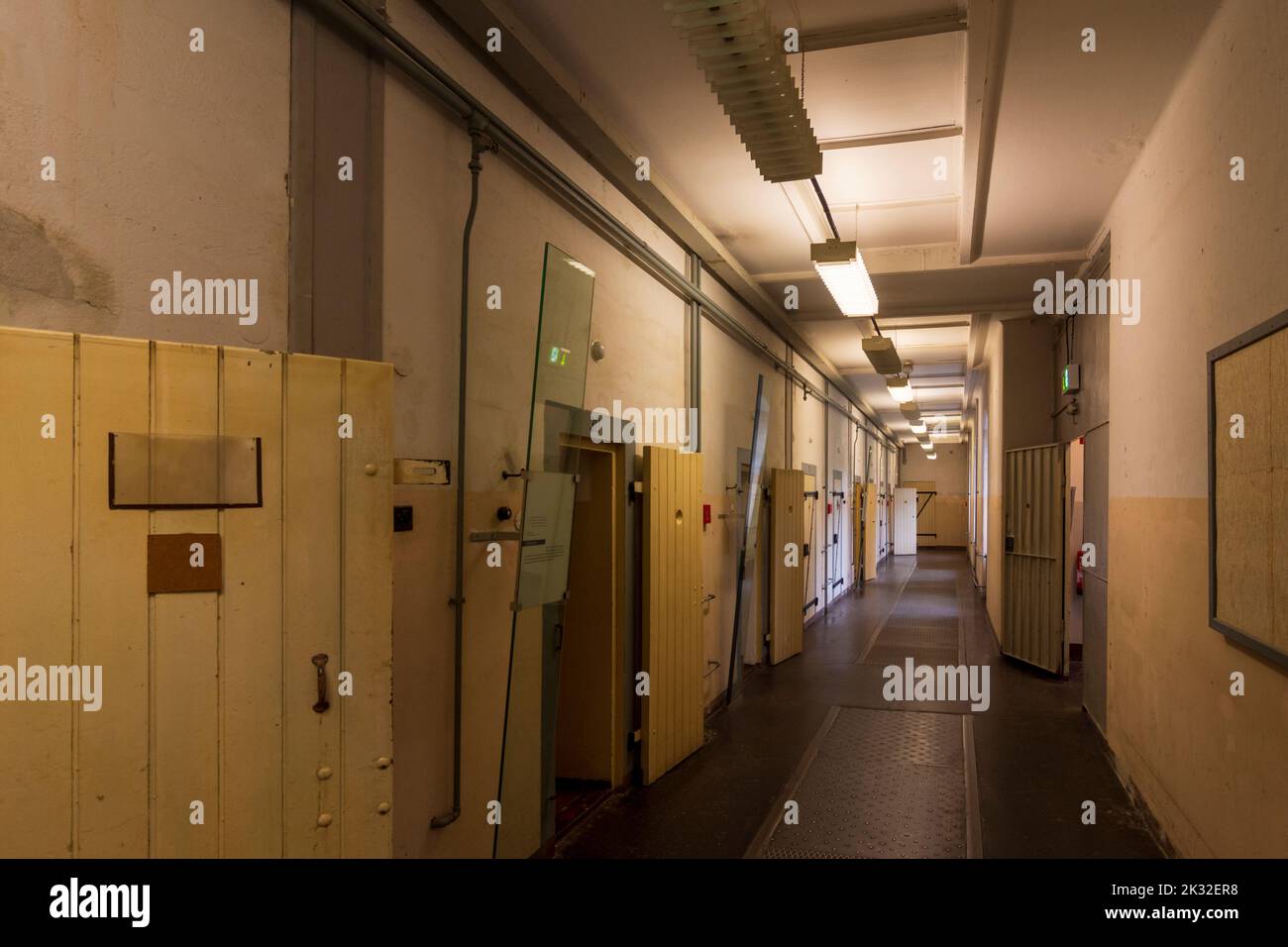 Bautzen: prison Bautzen Memorial, place of remembrance for the victims ...