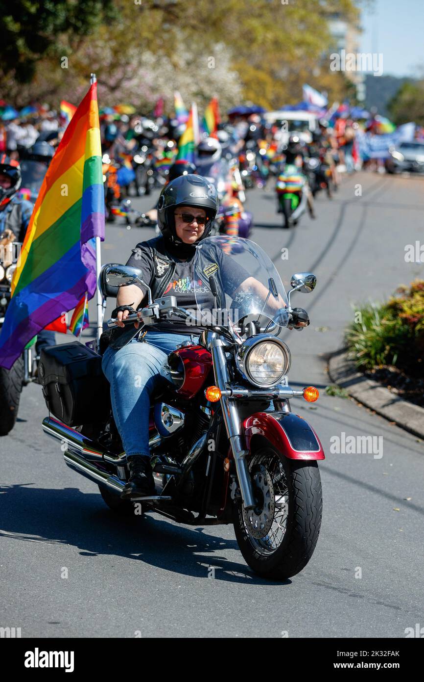 Brisbane, Australia. 23rd Sep, 2022. Dykes's member seen on a ...