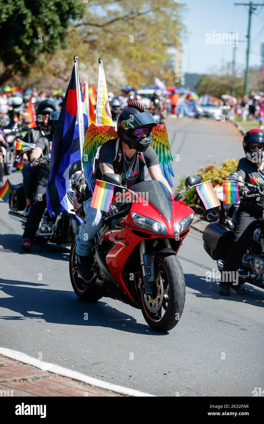 Brisbane, Australia. 23rd Sep, 2022. Dykes's member seen on a ...