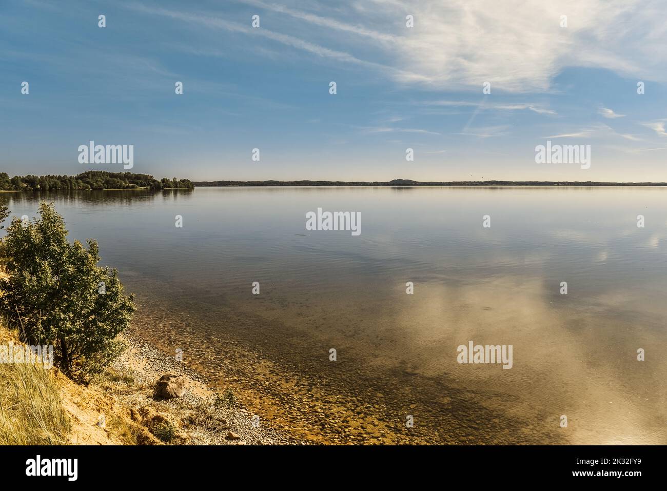 The largest lake in Latvia, the lake "Razna Stock Photo - Alamy