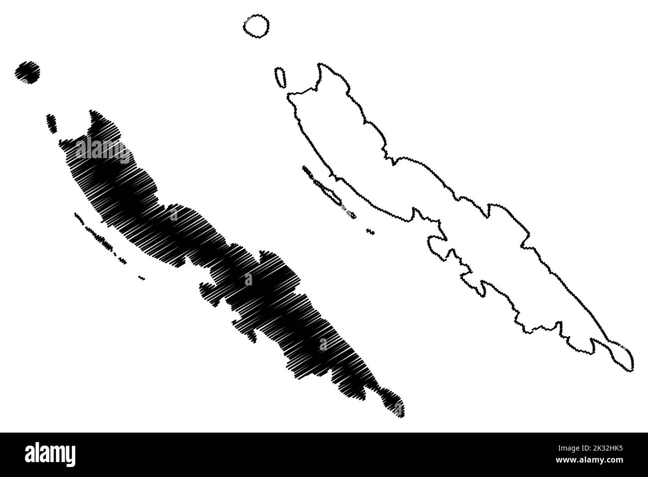 Premuda island (Republic of Croatia, Adriatic Sea, Zadar Archipelago ...