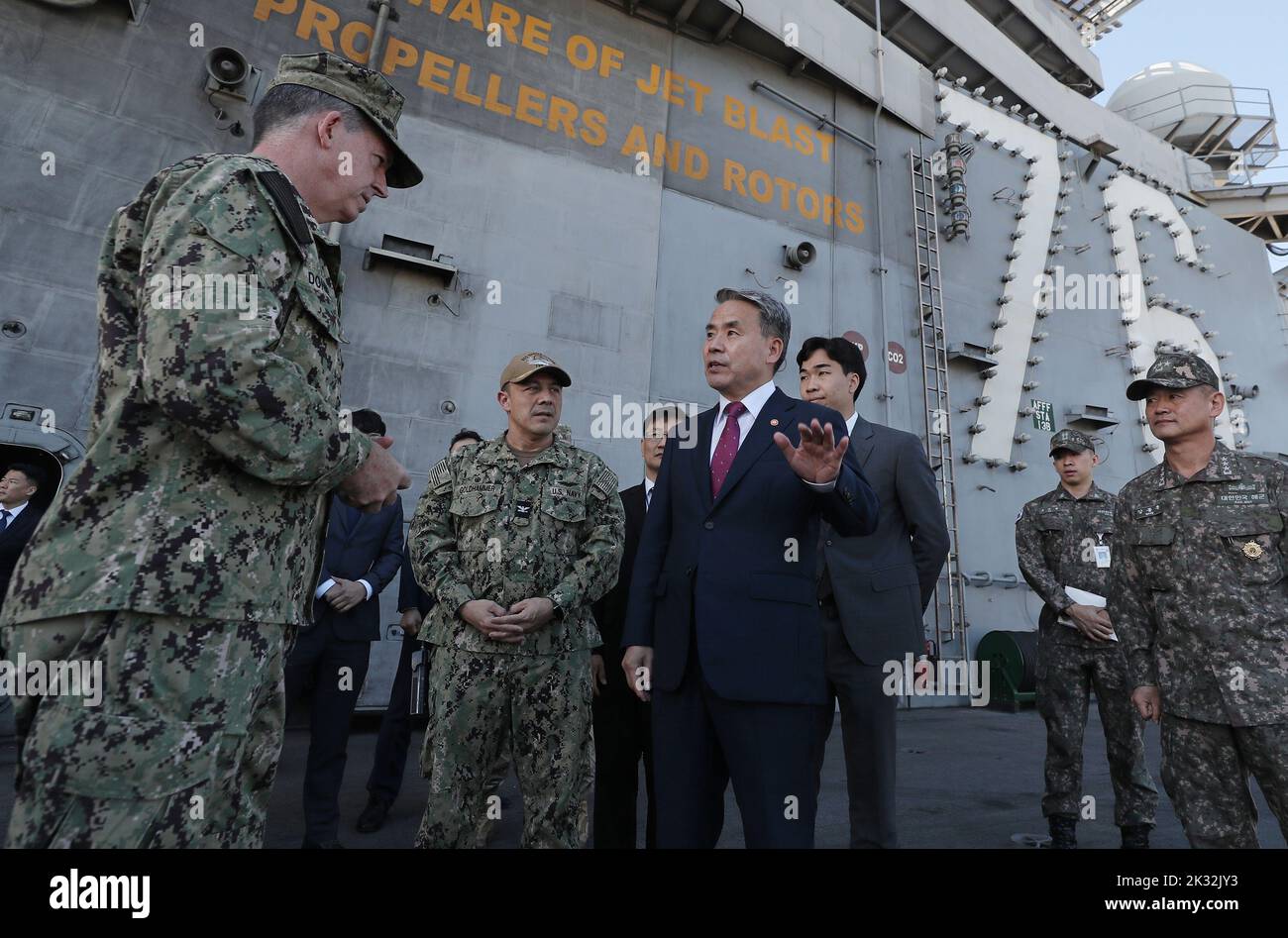 Busan, South Korea. 24th Sep, 2022. Sep 24, 2022-Busan, South Korea-Lee ...
