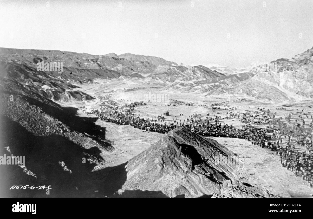 The Exodus in THE TEN COMMANDMENTS 1956 director CECIL B. DeMILLE ...