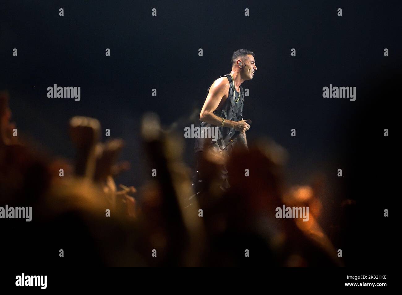 Marracash live performs hi-res stock photography and images - Alamy
