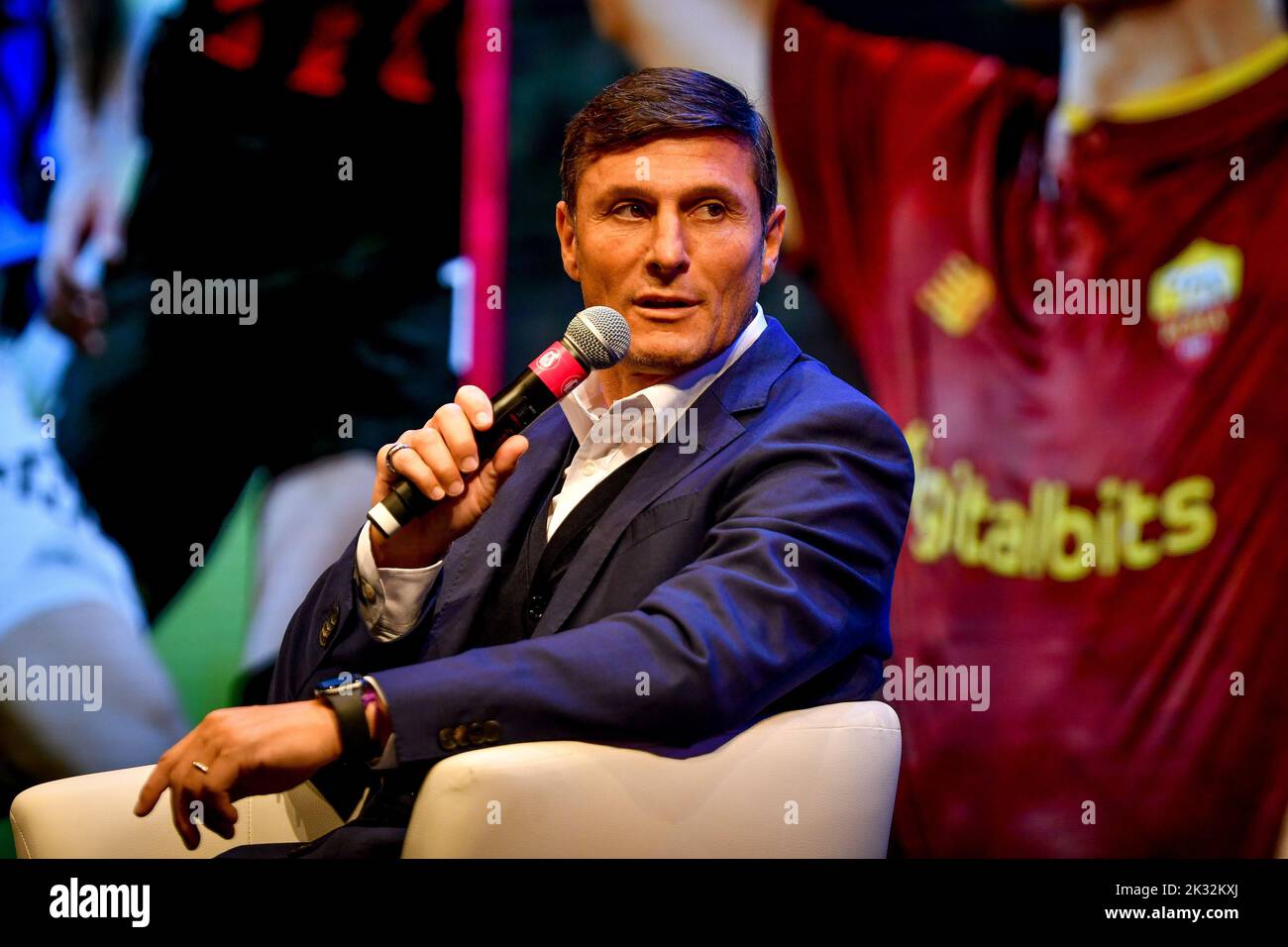 Various locations, Trento, Italy, September 24, 2022, Javier Zanetti ...