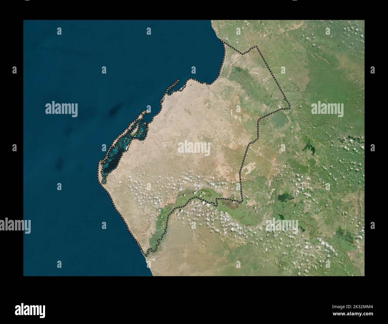 Map satellite geography angola Stock Vector Images - Alamy