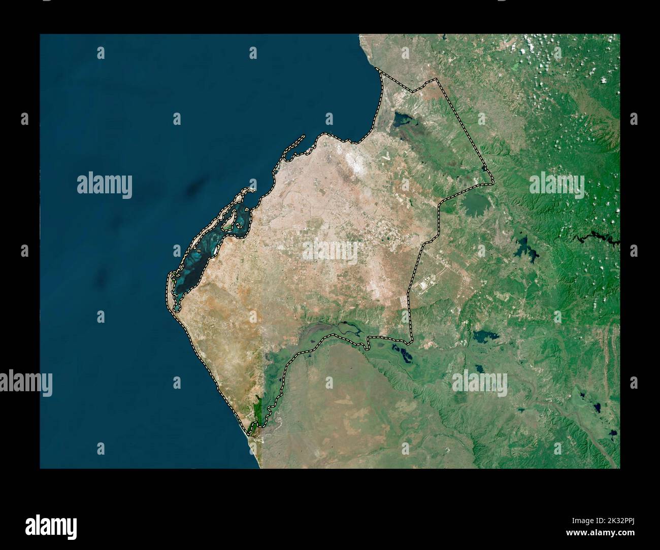 Map satellite geography angola Stock Vector Images - Alamy