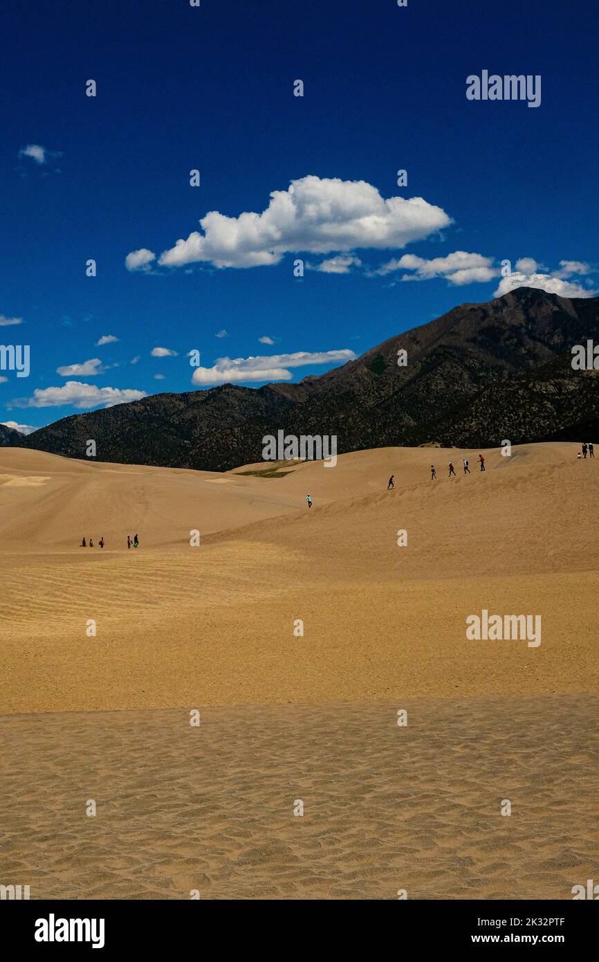 The Colorado national sand dunes Stock Photo - Alamy