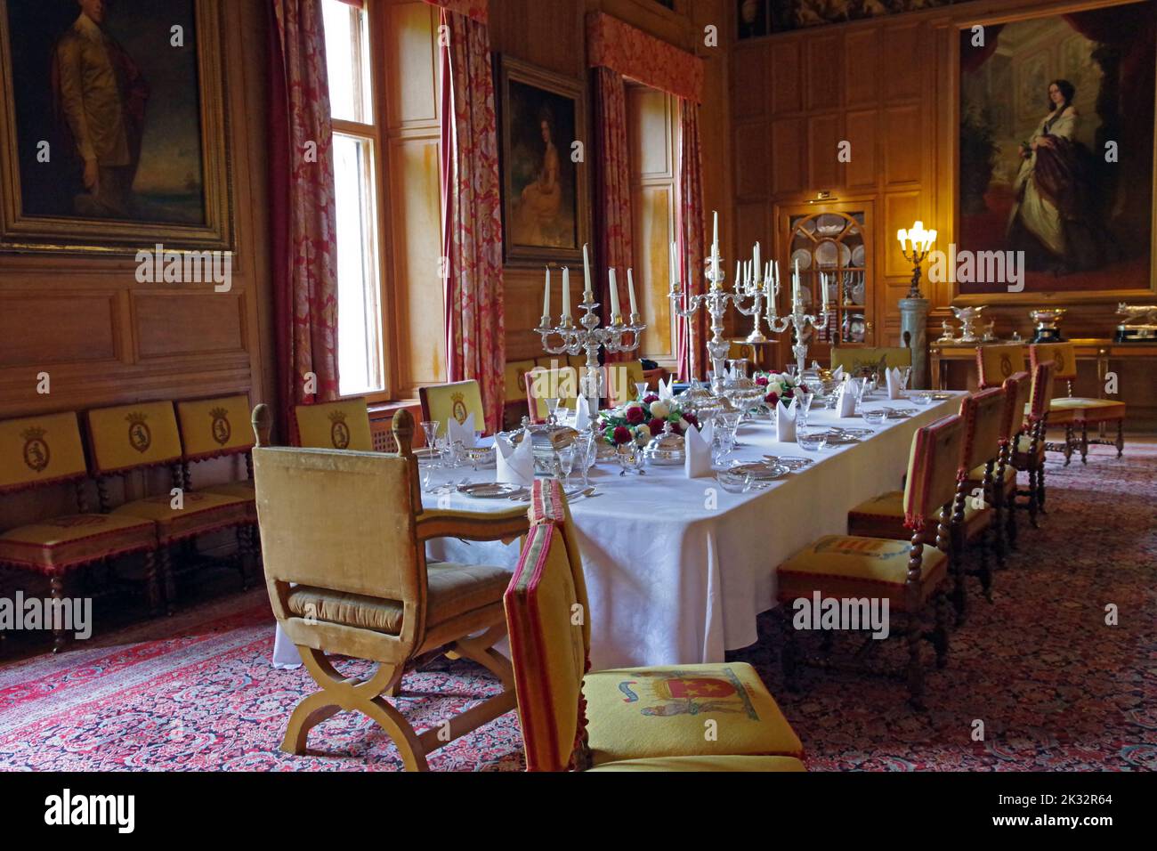 Dunrobin castle room hi-res stock photography and images - Alamy