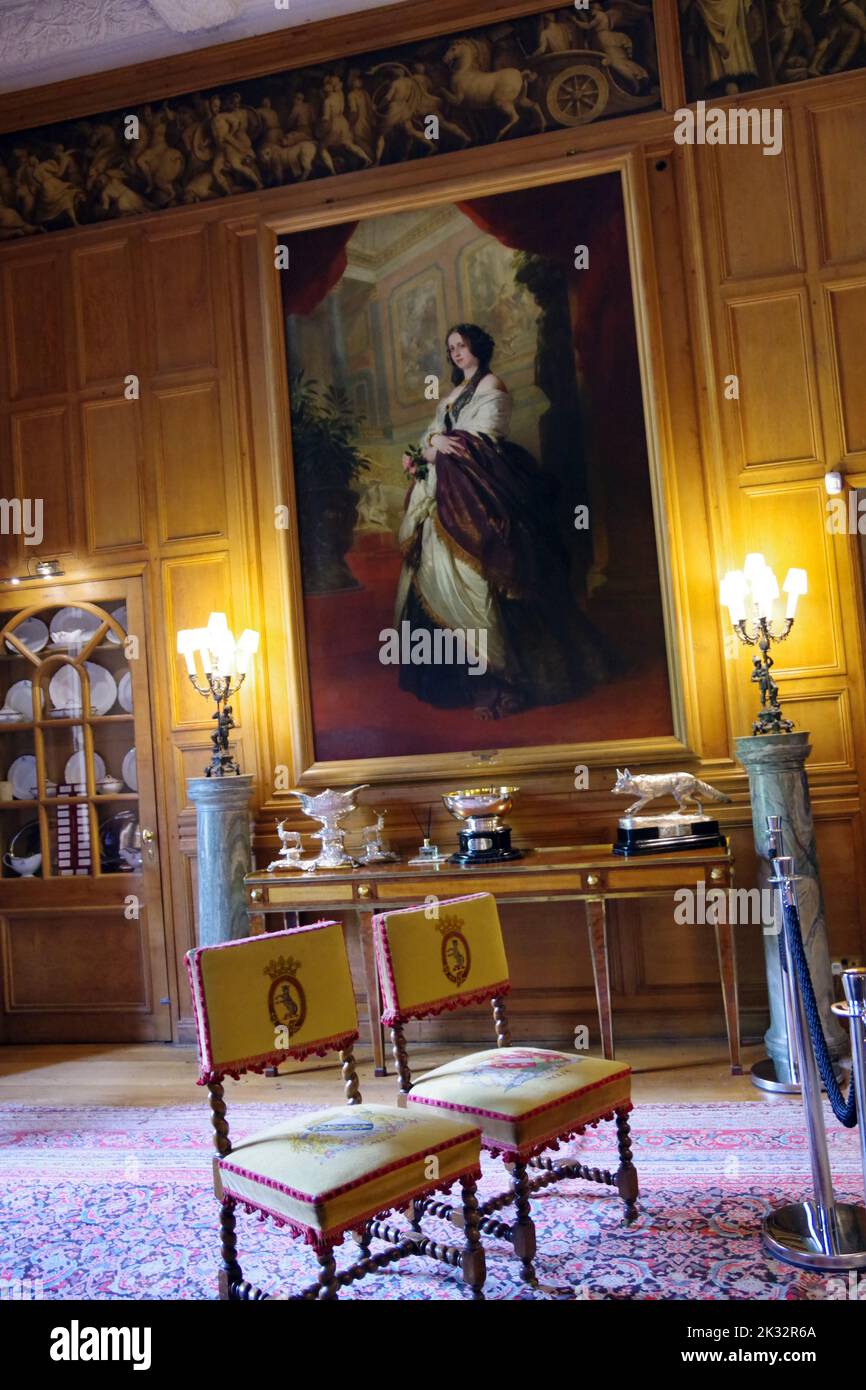 Dunrobin castle room hi-res stock photography and images - Alamy