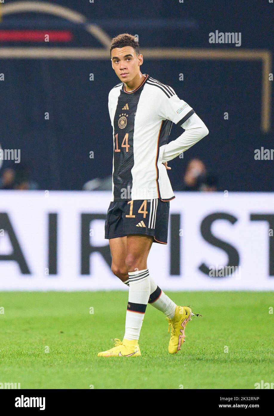 Leipzig, Germany. 23rd Sep, 2022. Jamal Musiala, DFB 14 after the UEFA ...