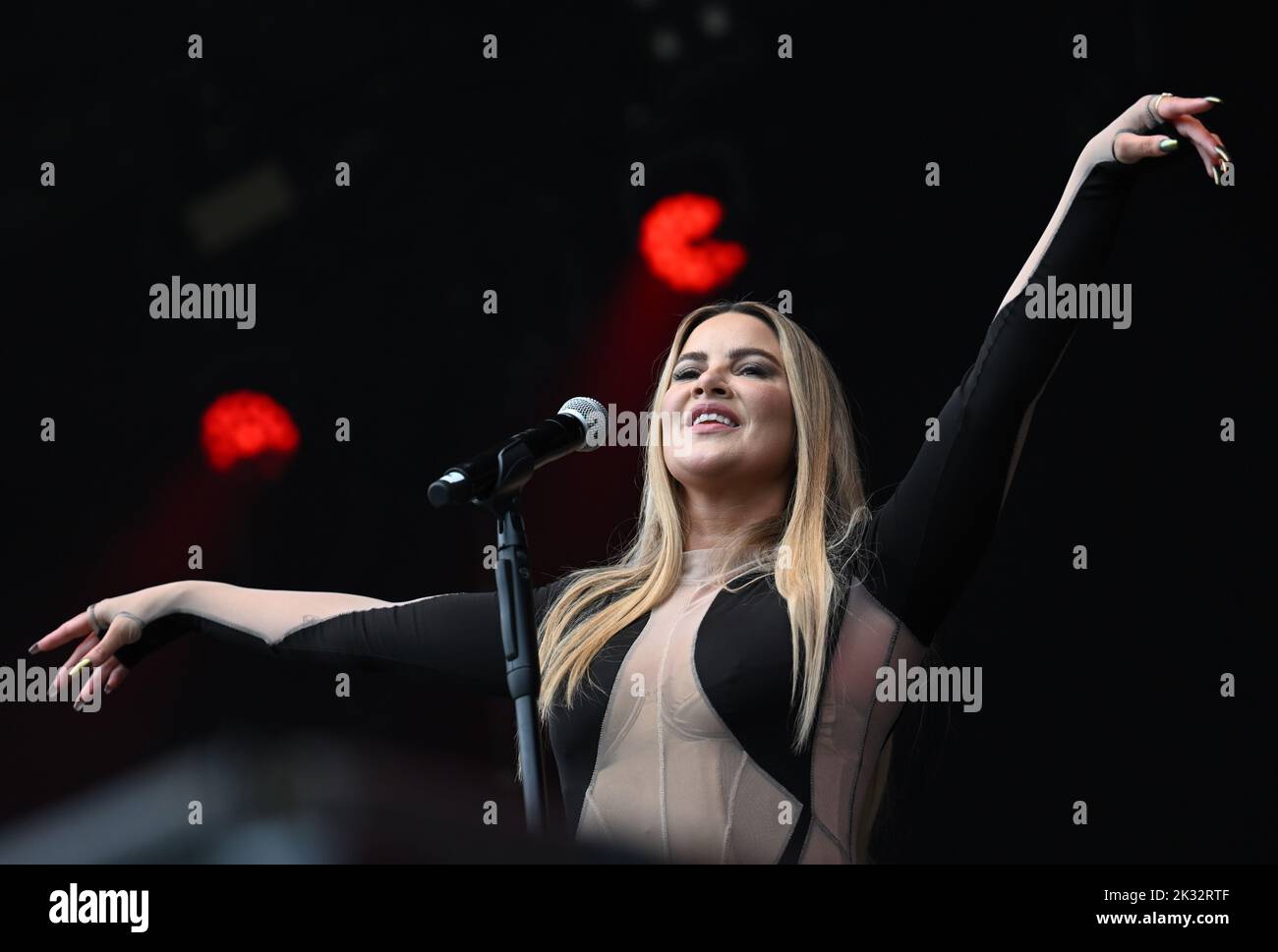 Berlin, Germany. 24th Sep, 2022. Irish singer Lyra will be on stage at ...