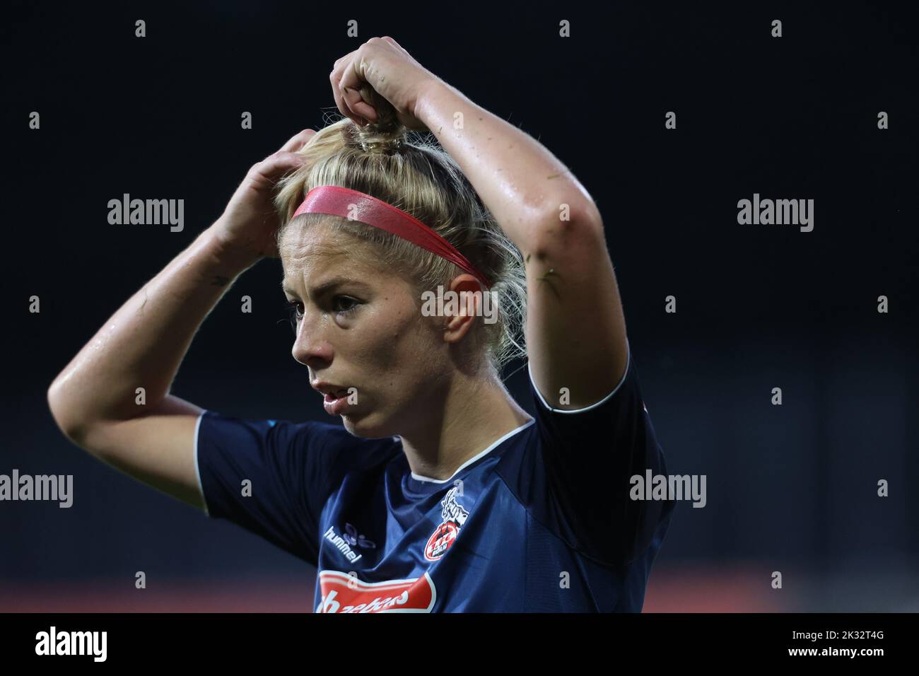 Leverkusen, Germany. 23rd Sep, 2022. Flyeralarm Women Bundesliga ...