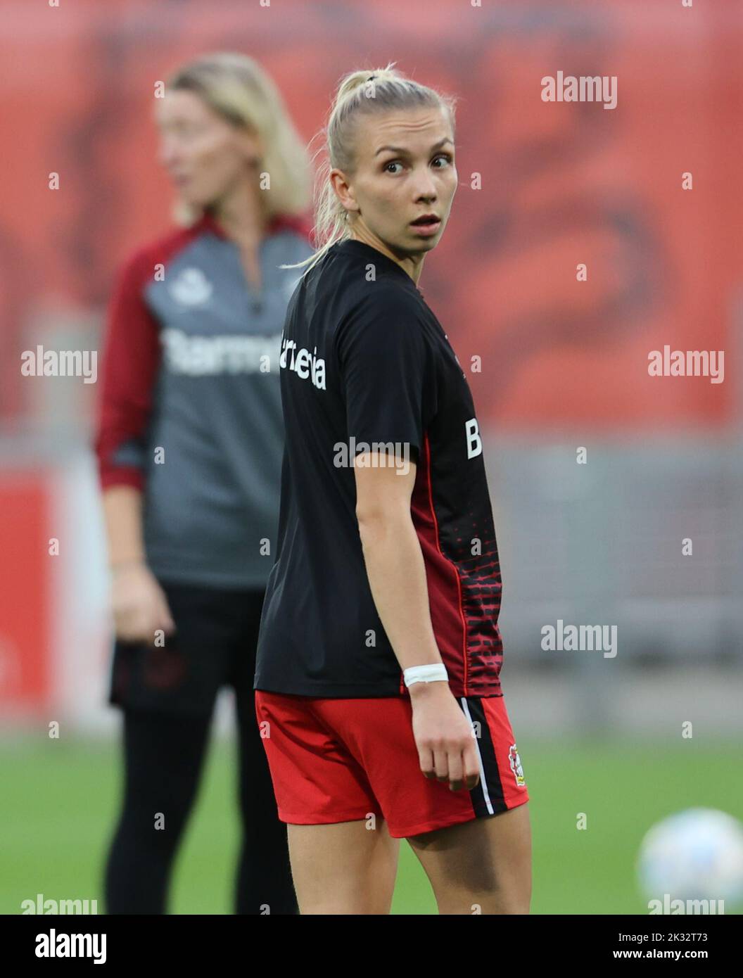 Leverkusen, Germany. 23rd Sep, 2022. Flyeralarm Women Bundesliga ...