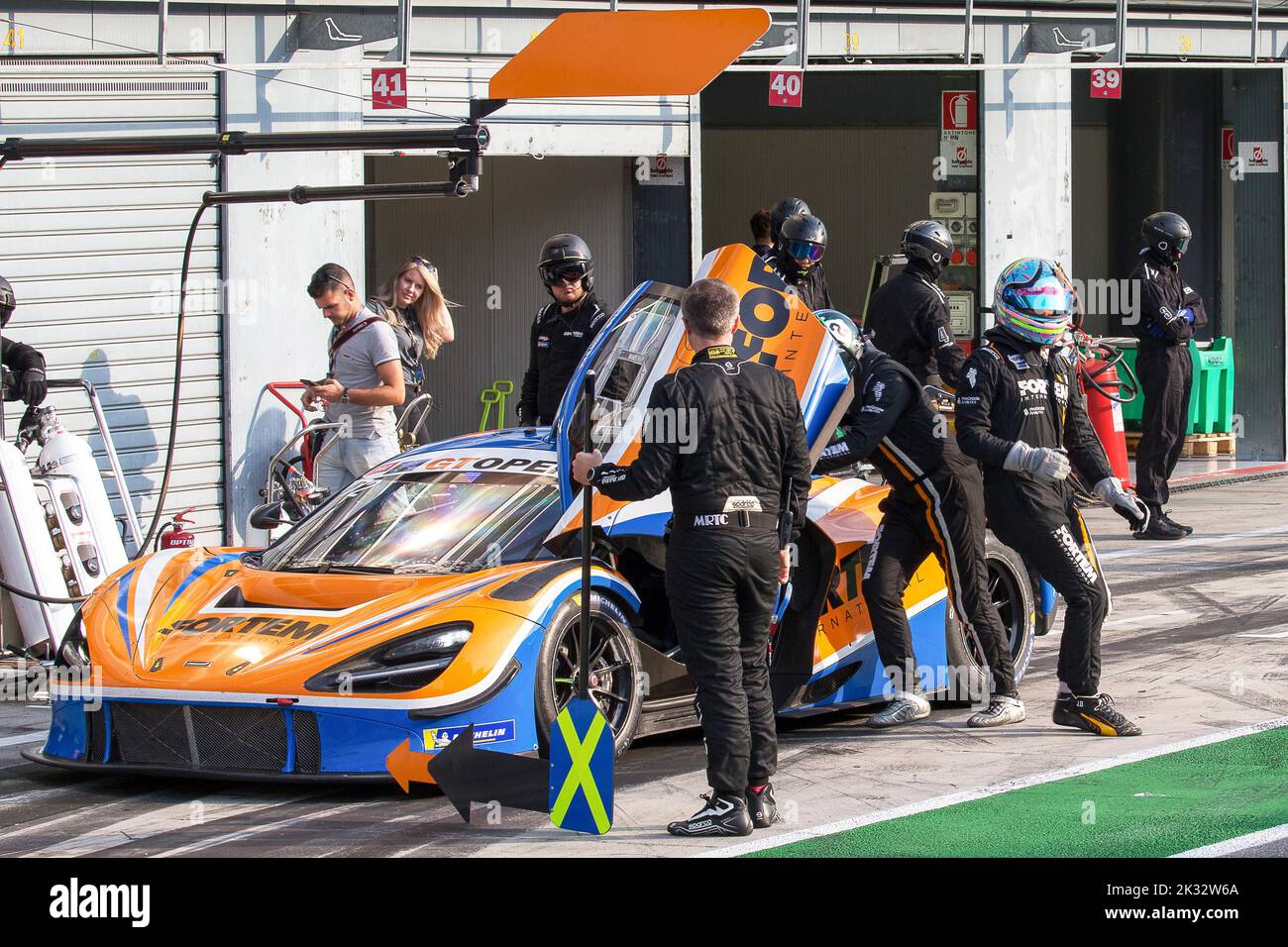 Autodromo Nazionale Monza, Monza, Italy, September 23, 2022, Box #72 ...