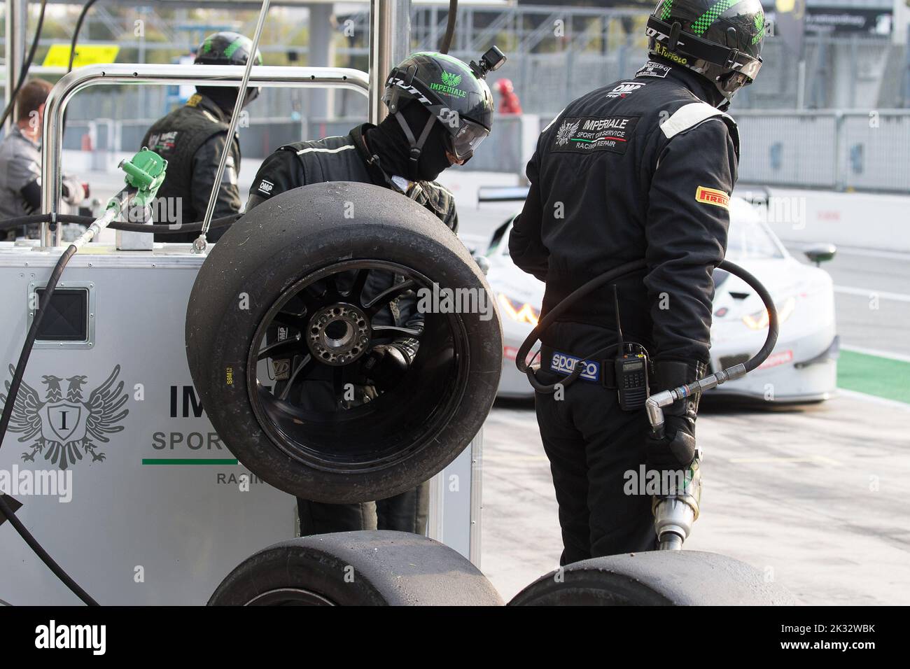 Autodromo Nazionale Monza, Monza, Italy, September 23, 2022, Mechanics ...