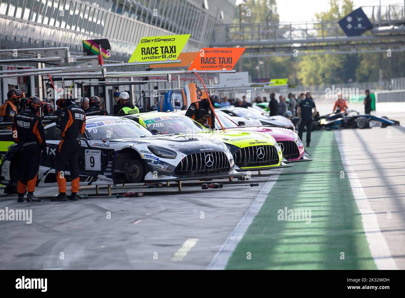 Autodromo Nazionale Monza, Monza, Italy, September 23, 2022, Pit Lane ...