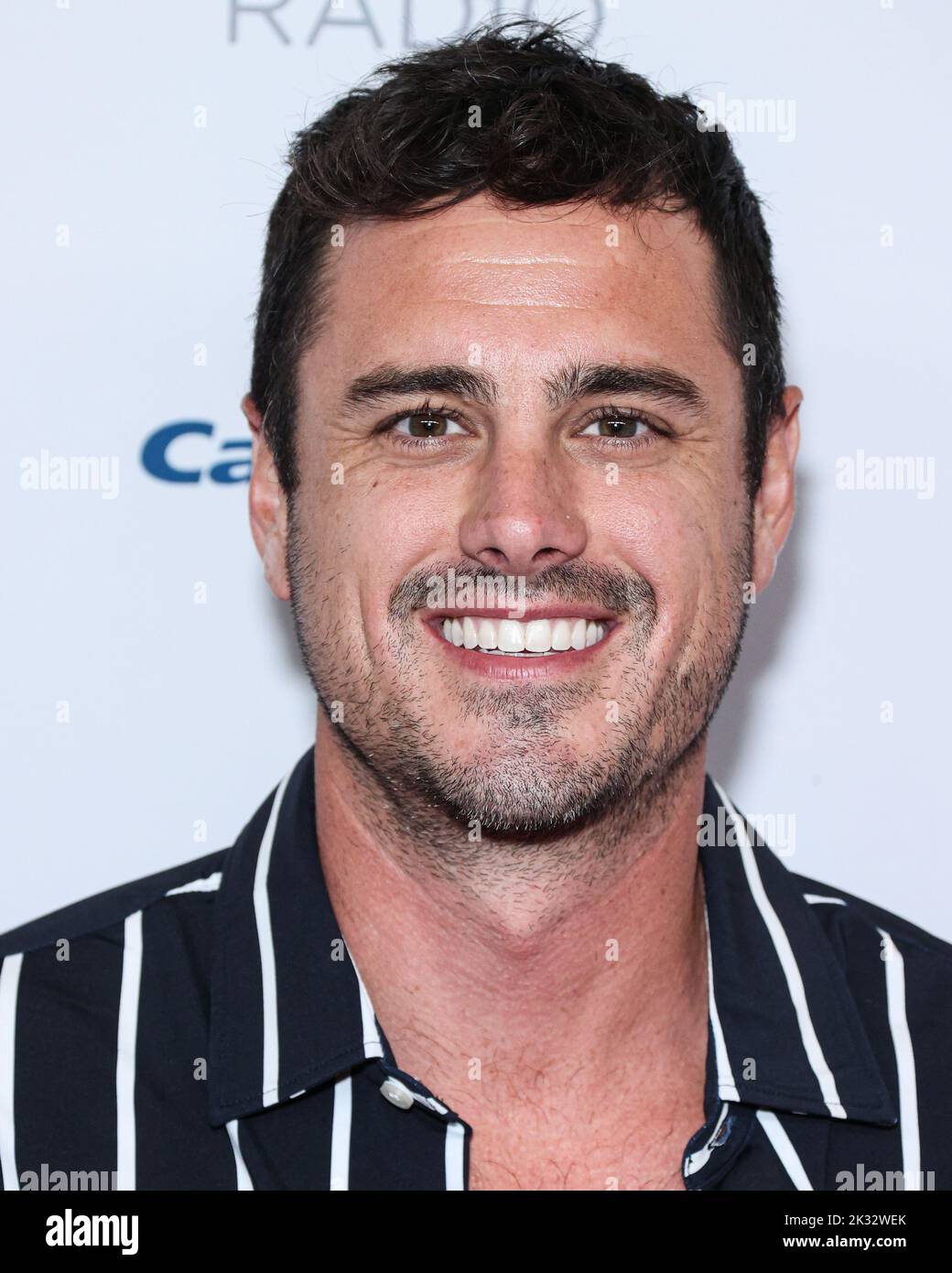 LAS VEGAS, NEVADA, USA - SEPTEMBER 23: Ben Higgins poses in the press ...