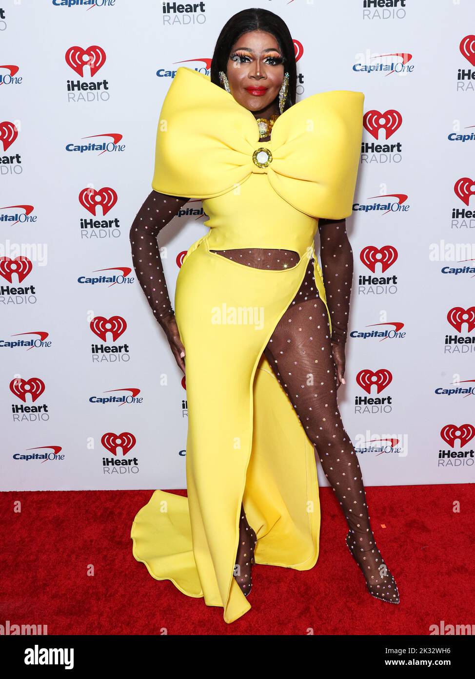 LAS VEGAS, NEVADA, USA - SEPTEMBER 23: Coco Montrese poses in the press room at the 2022 ...