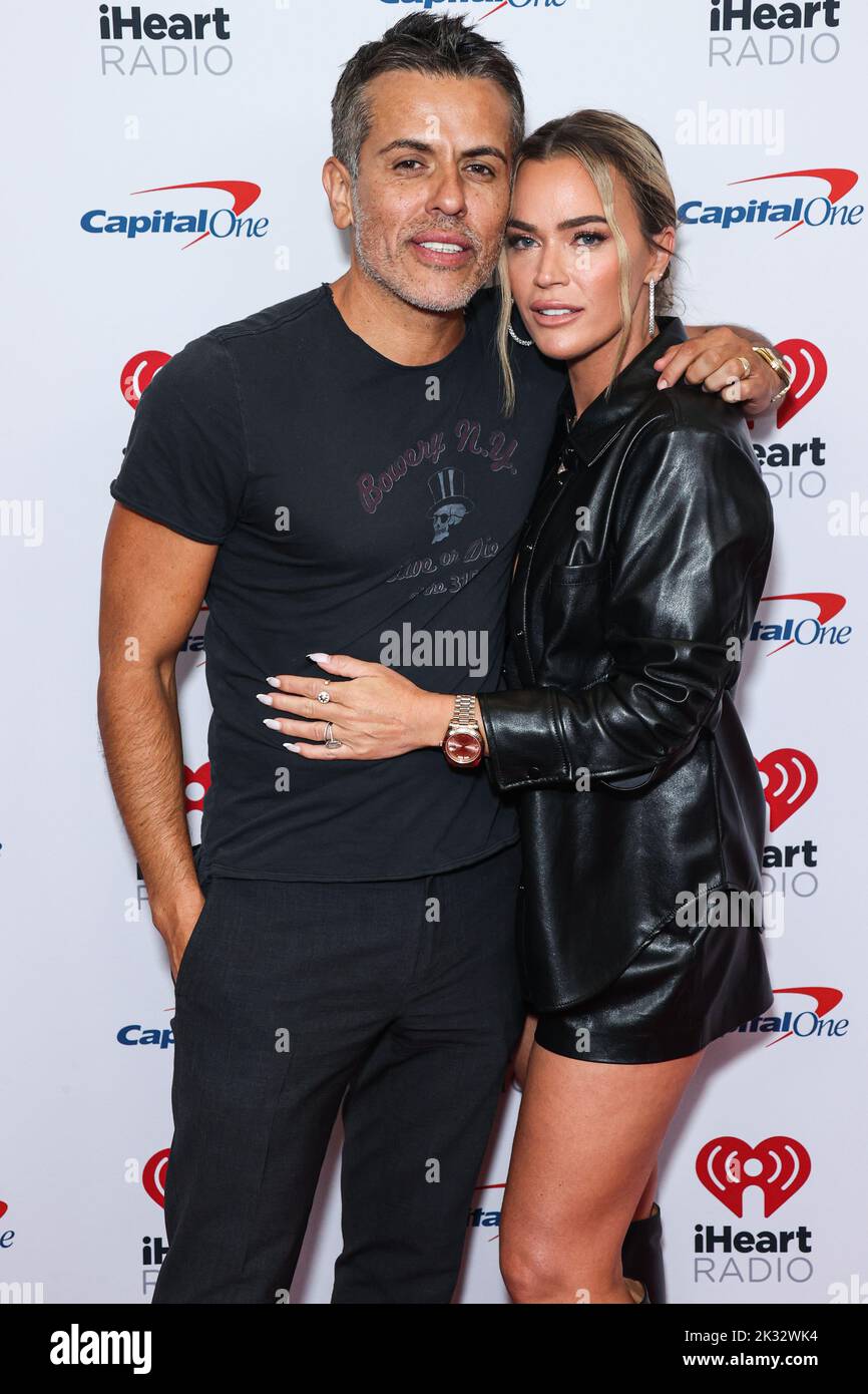 LAS VEGAS, NEVADA, USA - SEPTEMBER 23: Edwin Arroyave and Teddi Jo ...