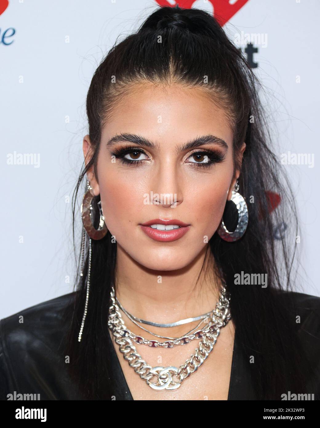 LAS VEGAS, NEVADA, USA - SEPTEMBER 23: Jena Rose poses in the press ...