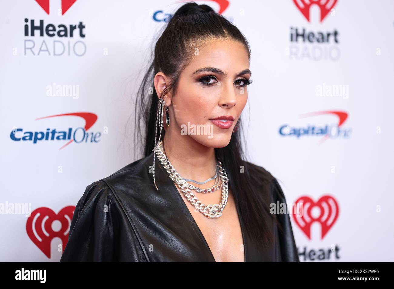 LAS VEGAS, NEVADA, USA - SEPTEMBER 23: Jena Rose poses in the press ...