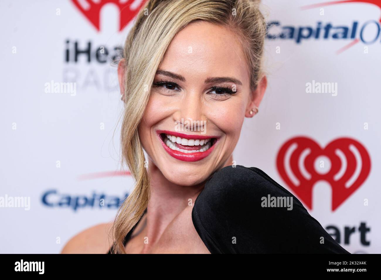 LAS VEGAS, NEVADA, USA - SEPTEMBER 23: Meghan King poses in the press ...