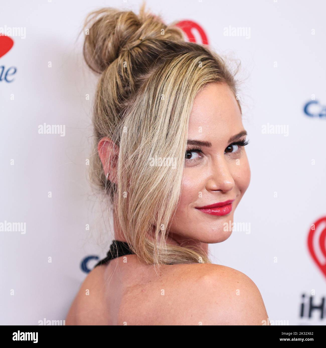 LAS VEGAS, NEVADA, USA - SEPTEMBER 23: Meghan King poses in the press ...