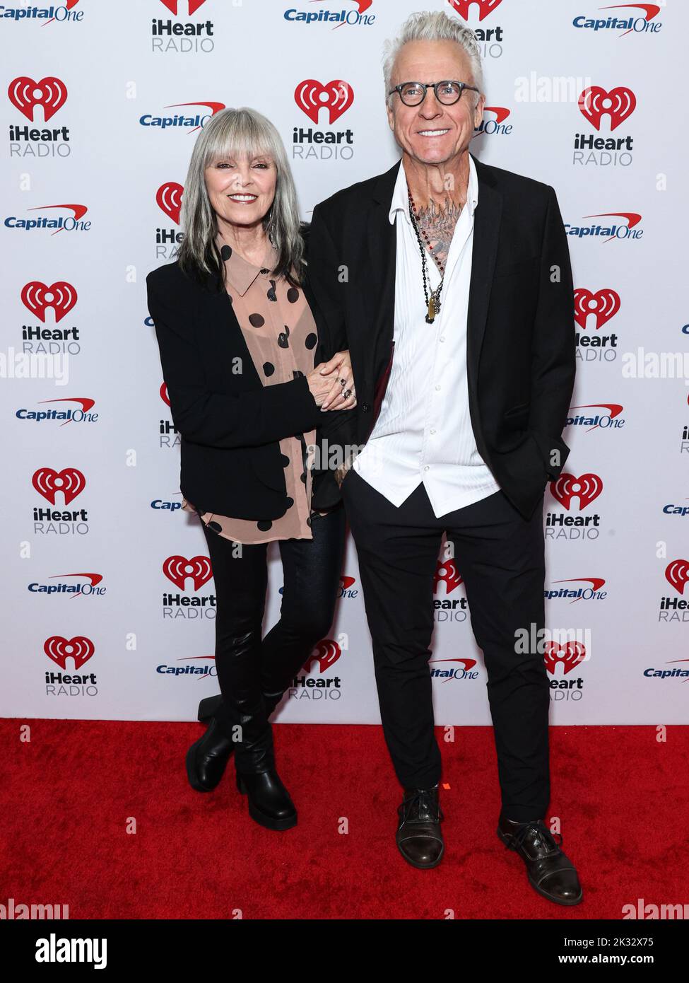LAS VEGAS, NEVADA, USA - SEPTEMBER 23: Pat Benatar and Neil Giraldo ...