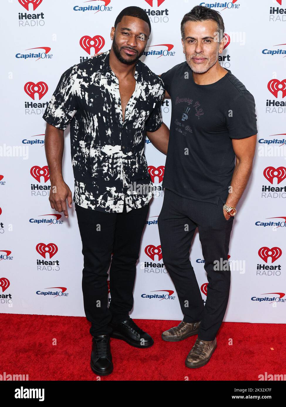 LAS VEGAS, NEVADA, USA - SEPTEMBER 23: Ralph Pittman and Edwin Arroyave ...