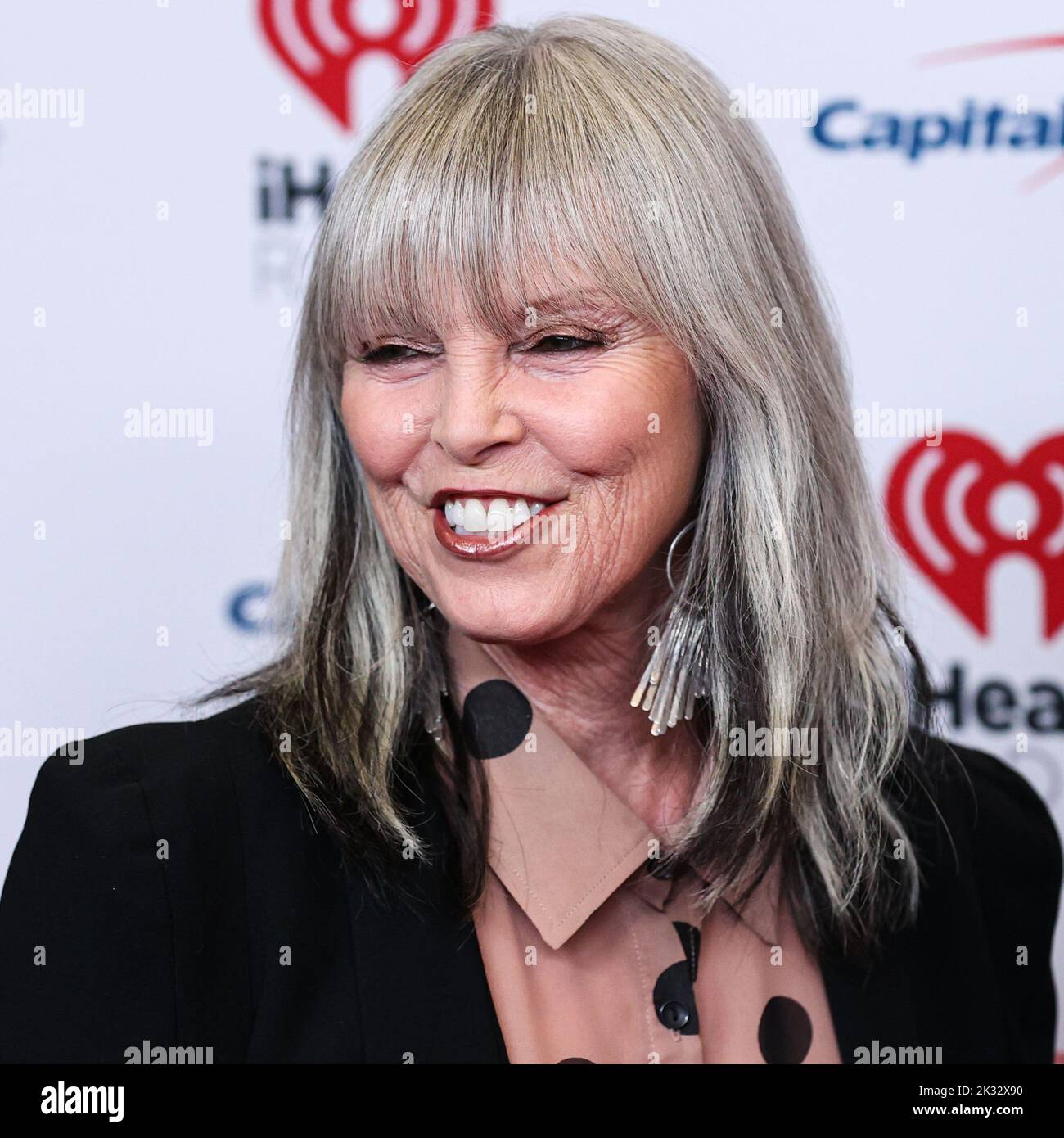 LAS VEGAS, NEVADA, USA - SEPTEMBER 23: Pat Benatar poses in the press ...