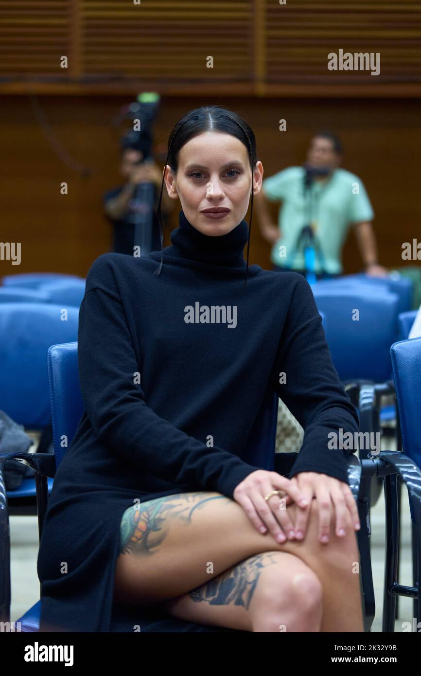 September 24, 2022, Madrid, Madrid, Spain: Milena Smit attended Feroz ...