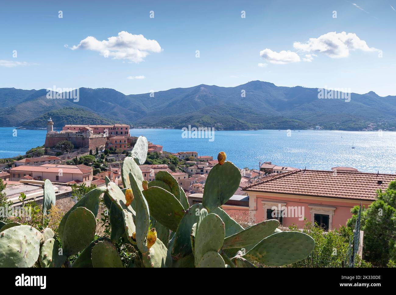 Port of Portoferraio, Elba Island - Italy Stock Photo - Alamy