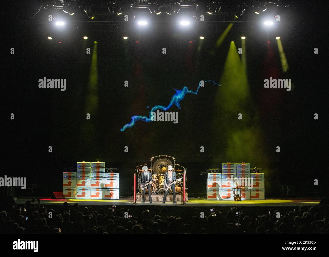 Texas, USA. 23 September 2022. (L-R) Elwood Francis, Frank Beard and ...