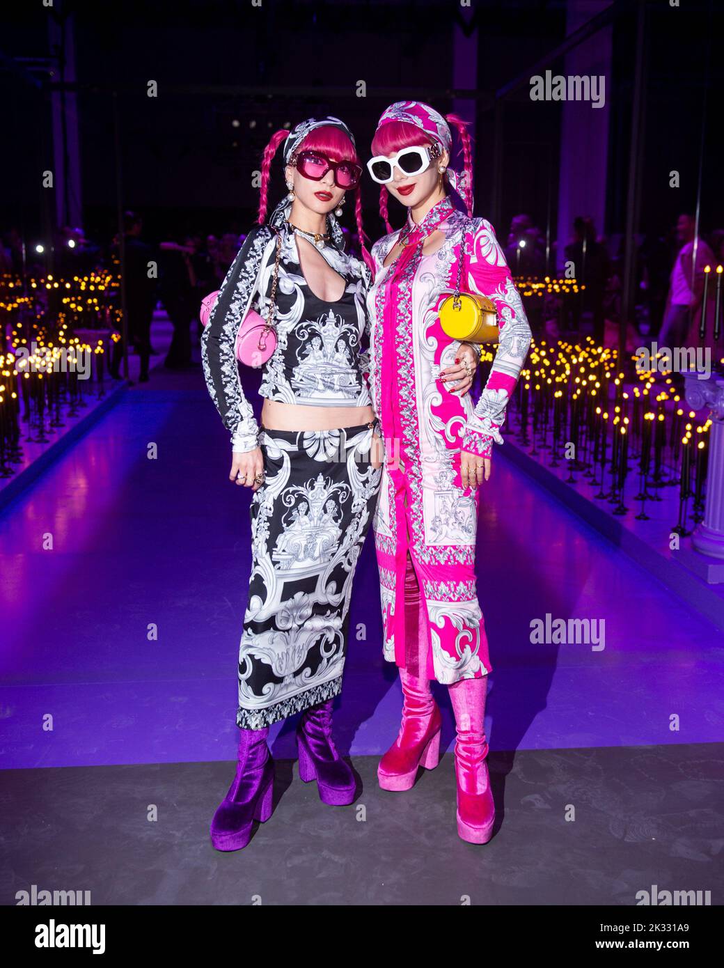 Ami Suzuki (Amiaya) , Aya Suzuki (Amiaya) Milan Fashion Week - Women S ...
