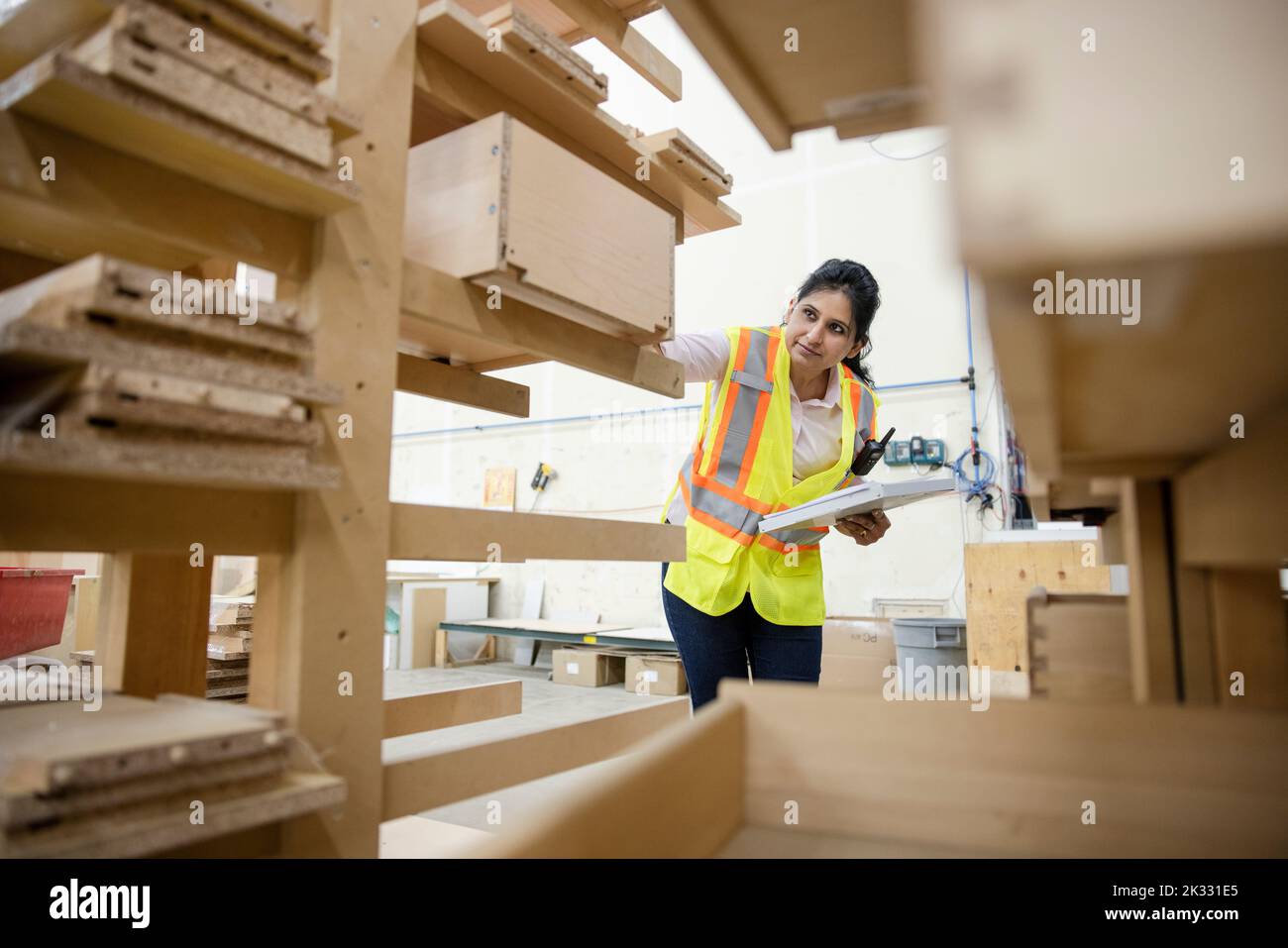 Checking the material hi-res stock photography and images - Alamy